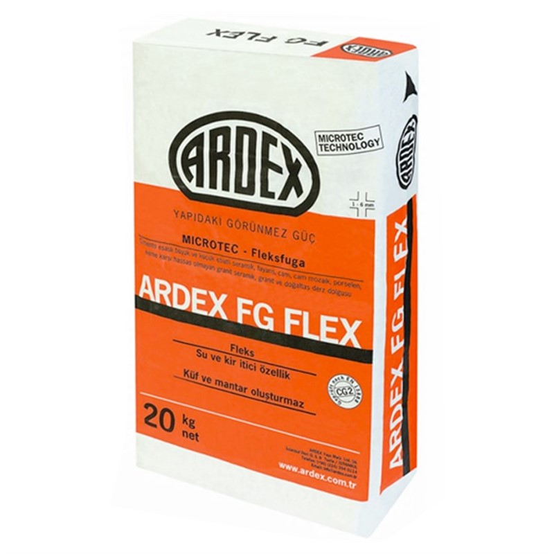 Euromart - Ardex G 6 FG Flex 40009 20 kg Gümüş Gri Çimento Esaslı Fleks ...