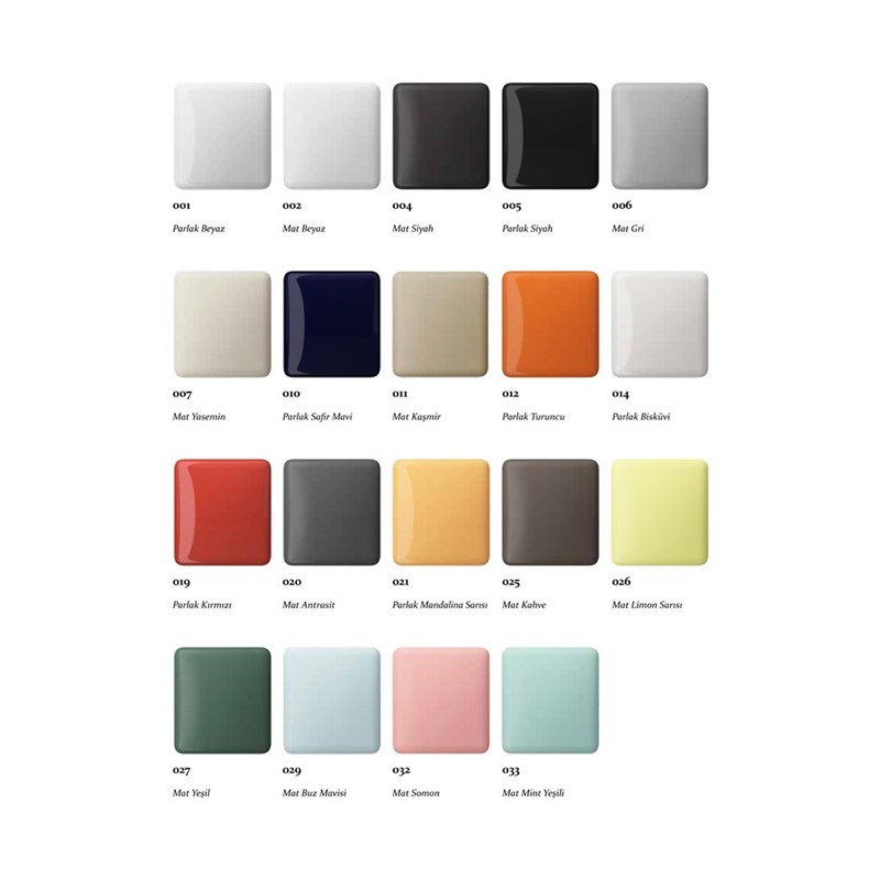 Euromart - Bocchi Etna Wall Hung Toilet - Shiny orange - #335495