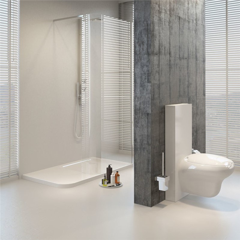 Euromart - Bocchi Fenice Wall Hung Toilet - Bright White - #335086