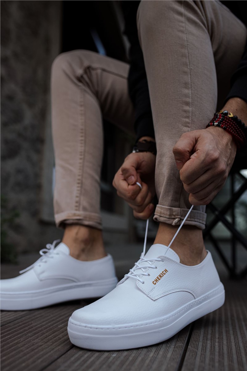 Euromart - Chekich CH005 BT Erkek Ayakkabı BEYAZ