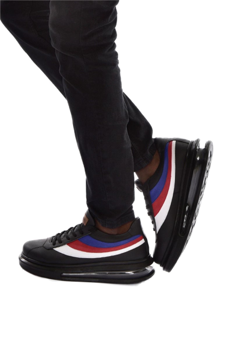 Euromart - Chekich Men's CH171 Lace Up Shoes - Black #365613