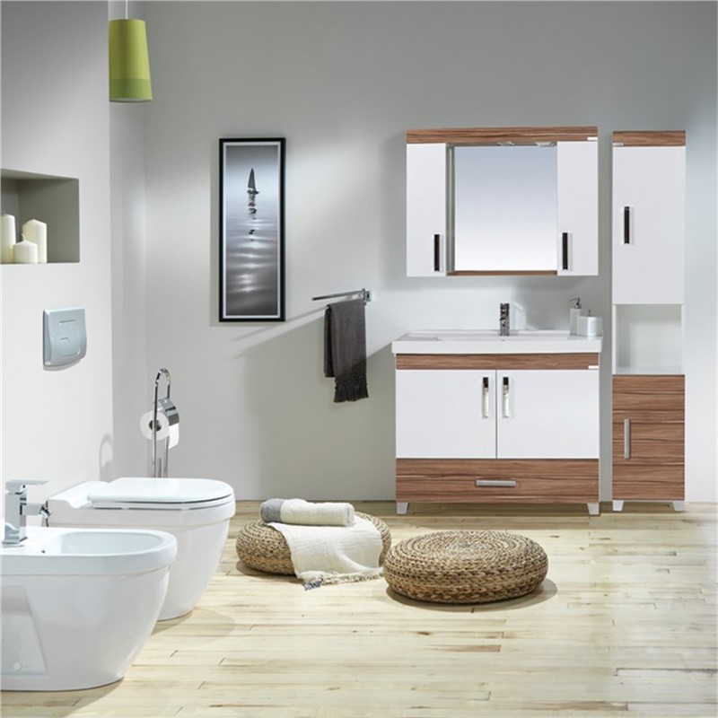 Euromart - Creavit Star 100 cm Banyo Dolabı