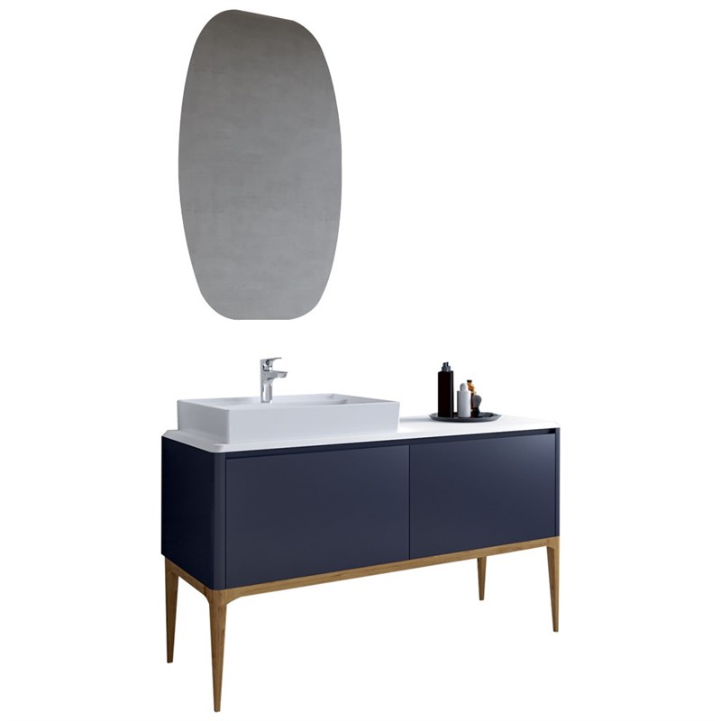 Euromart - Denko Selanik 130 cm Banyo Dolabı