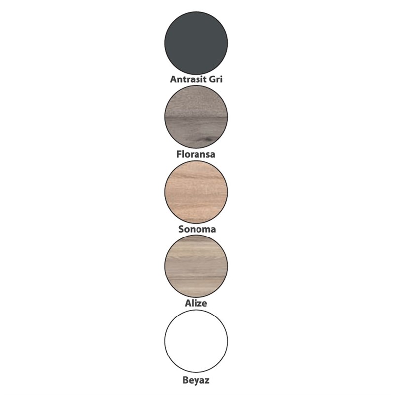 Euromart - Denko Trend 100 cm Banyo Dolabı