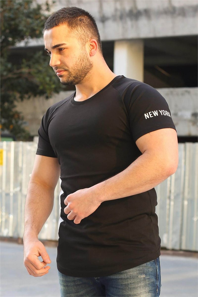 Euromart - Madmext Men's T-Shirt - Black #285698