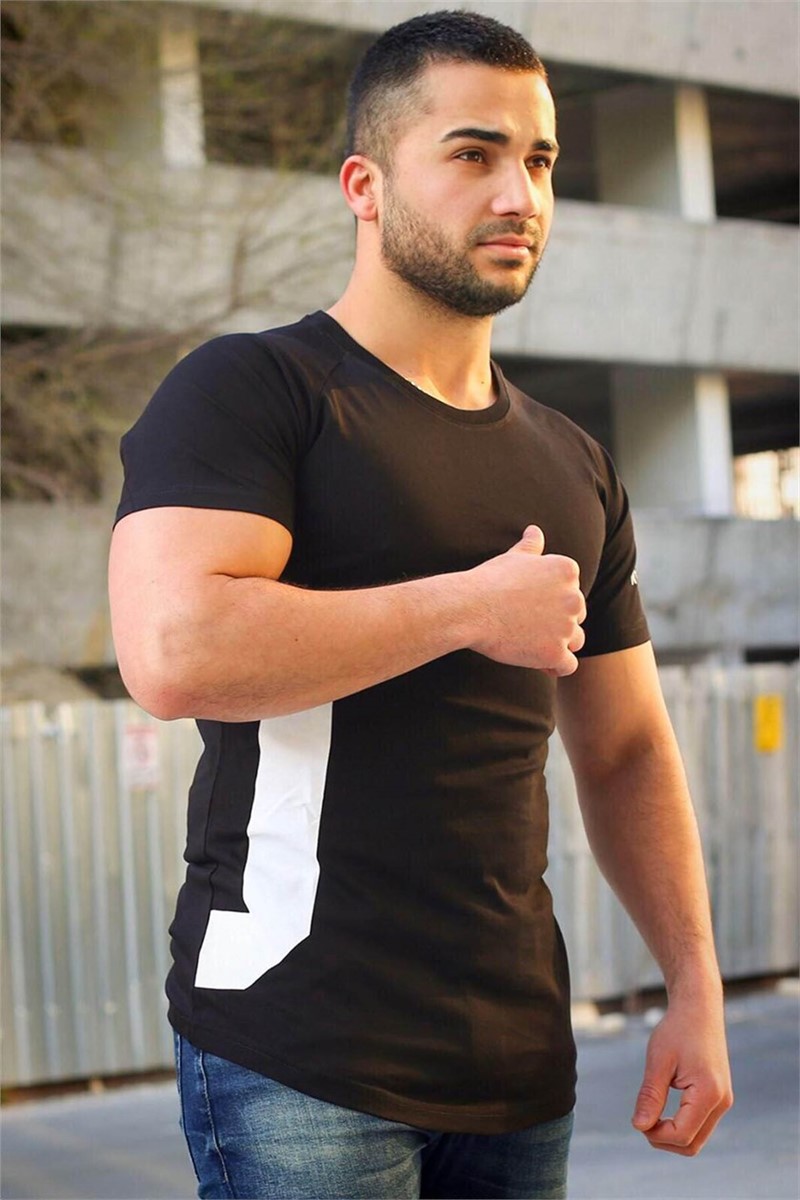 Euromart - Madmext Men's T-Shirt - Black #285698