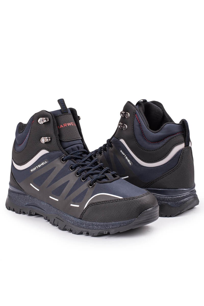 Euromart - MARWELLS Softshell Men's Hiking Boots - Navy Blue 20210835604