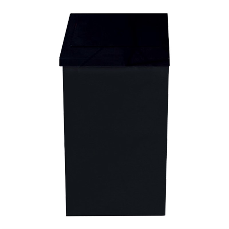 Euromart - MaxiFlow Waste Bin with Swivel Lid 54 L - Black #343698