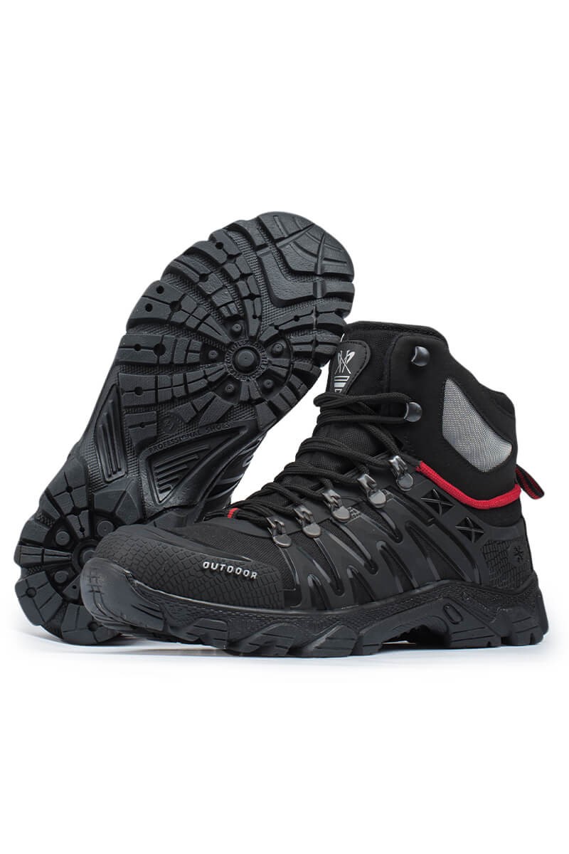 Euromart - Men's outdoor boots - Black 20210835122