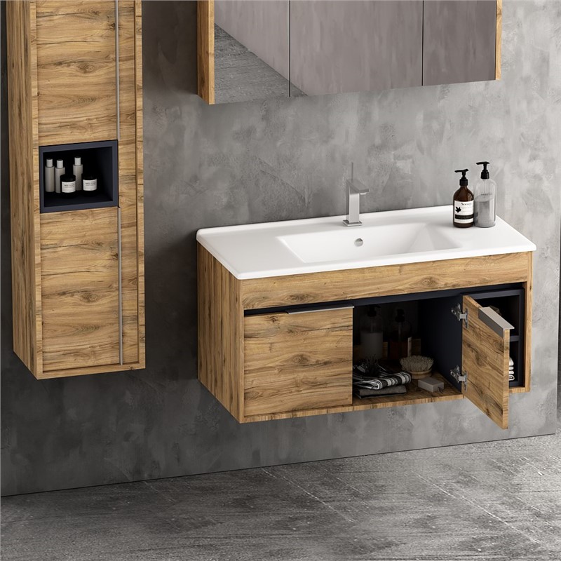 Euromart - Nplus Accent Bathroom Base Cabinet 100cm - #338658