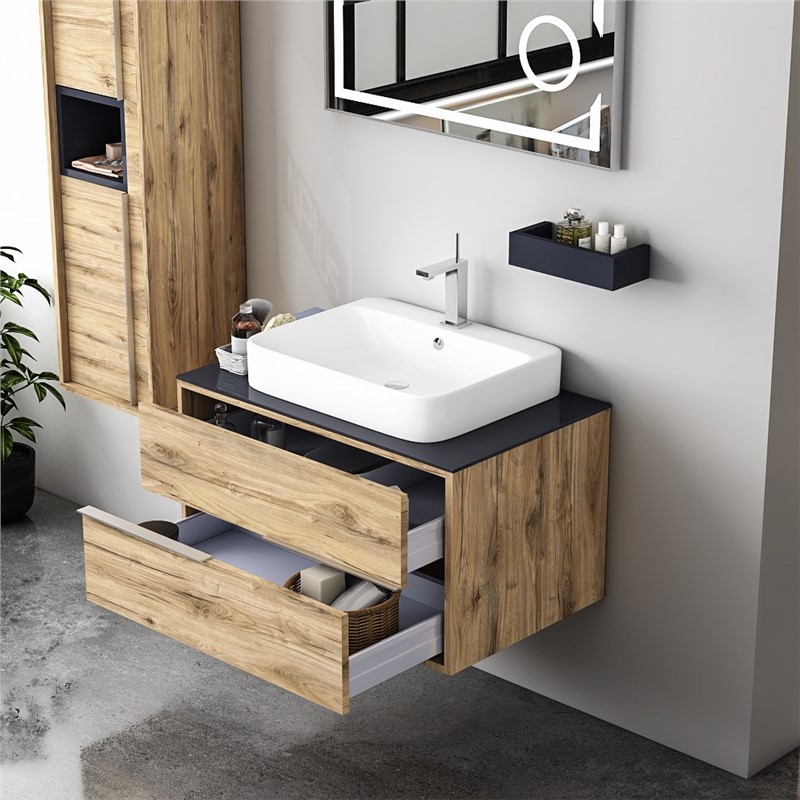 Euromart - Nplus Elantra Base bathroom cabinet 80 cm - #338613