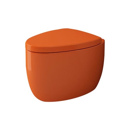 Euromart - Bocchi Etna Wall Hung Toilet - Shiny orange - #335495