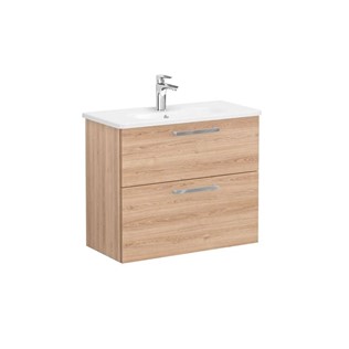 Euromart - Vitra Root Base cabinet with sink 80 cm - Oak #354672