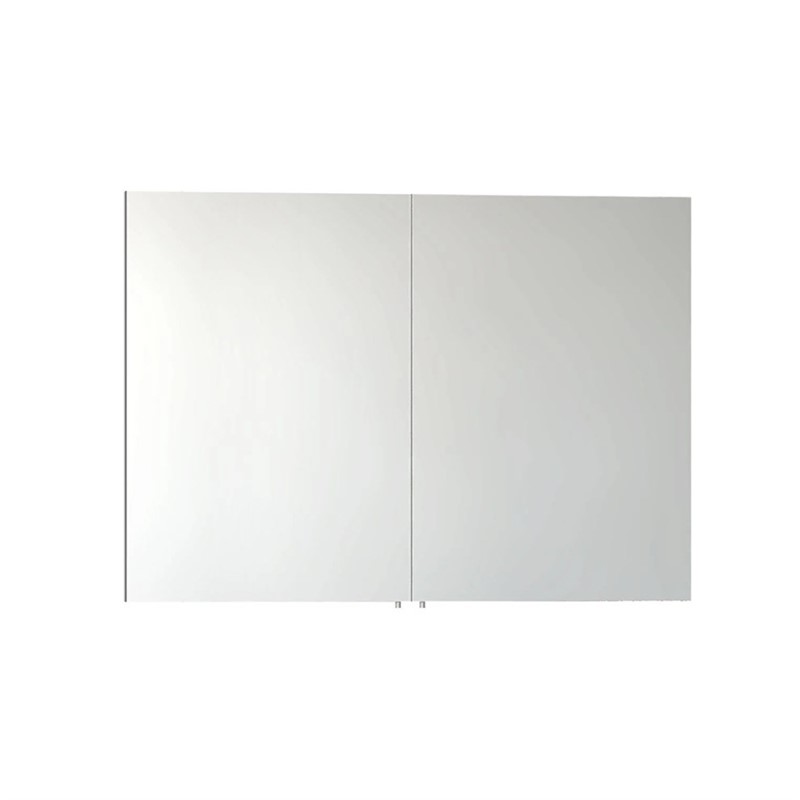 Euromart - Vitra Classic Cabinet Mirror 80 cm - Glossy White #355397