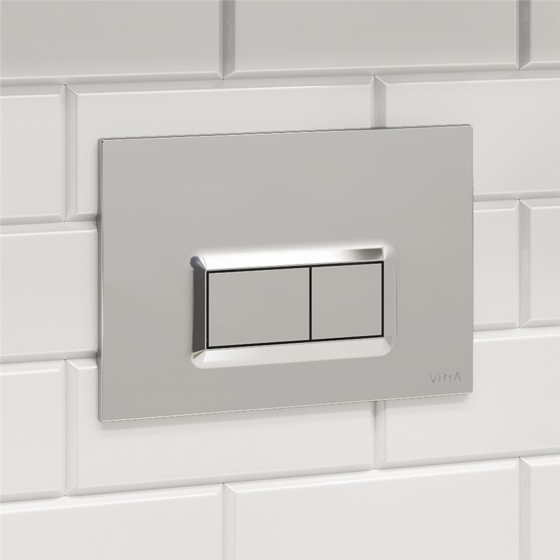 Euromart - VitrA Loop R Mekanik Parlak Krom Kumanda Paneli