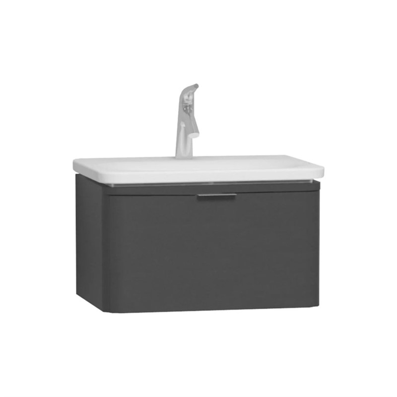 Euromart - VitrA Nest Trendy Base bathroom cabinet 60 cm - Anthracite ...