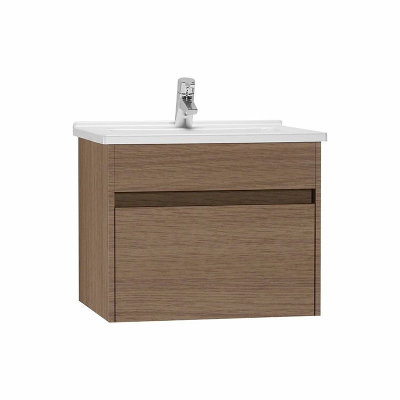 Euromart - VitrA S50+ Base bathroom cabinet 60 cm - Dark Oak #339143